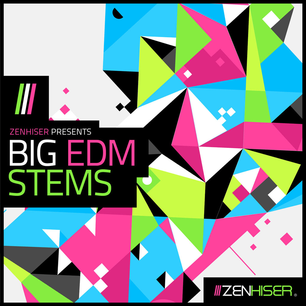 Zenhiser - Big EDM Stems :: 2.3 GB Of EDM Stems, Samples & Epic EDM Sounds. 100% Royalty Free
