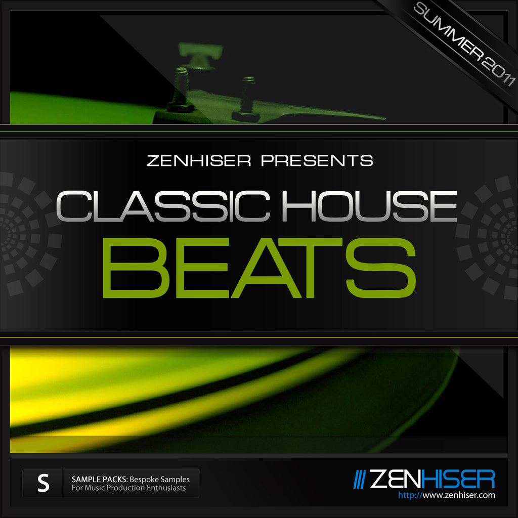 Zenhiser - Classic House Beats - House Drum Loops, Drum Beat, Retro ...