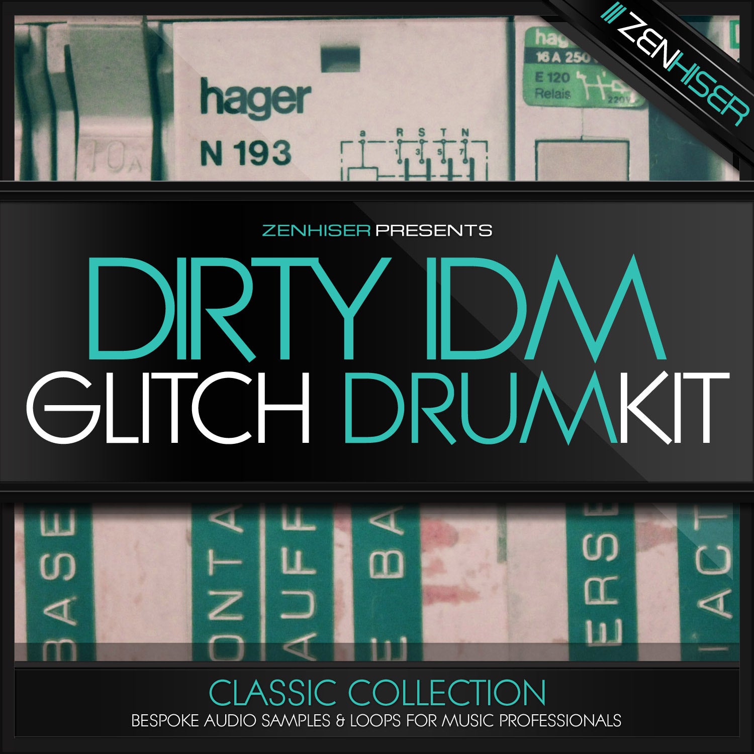 Zenhiser - Dirty IDM Glitch Drum Kit - IDM, Glitch, Drum Sounds, Drum Kit