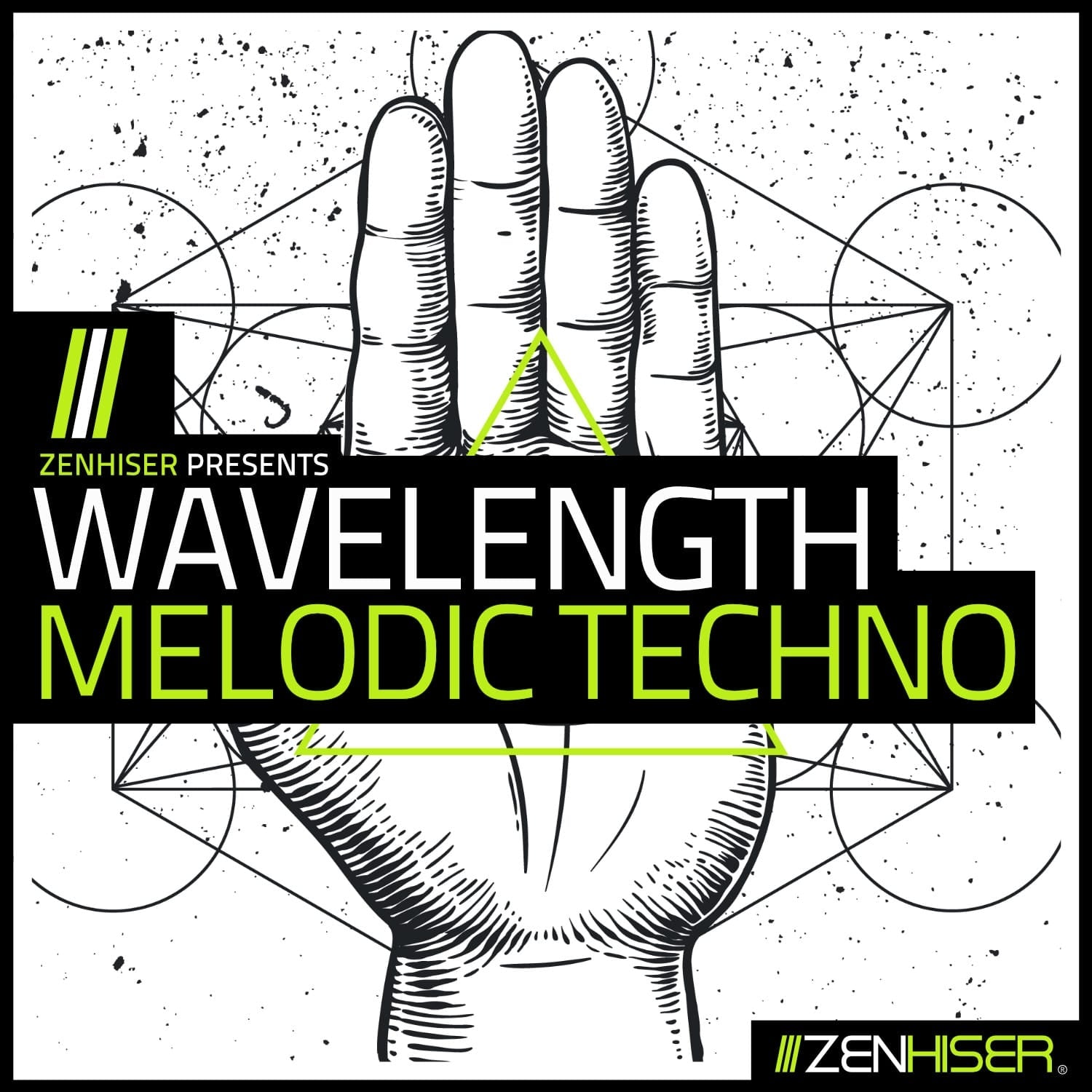 Wavelength - Melodic Techno by Zenhiser. A Bursting At The Seams Techno Sample Pack